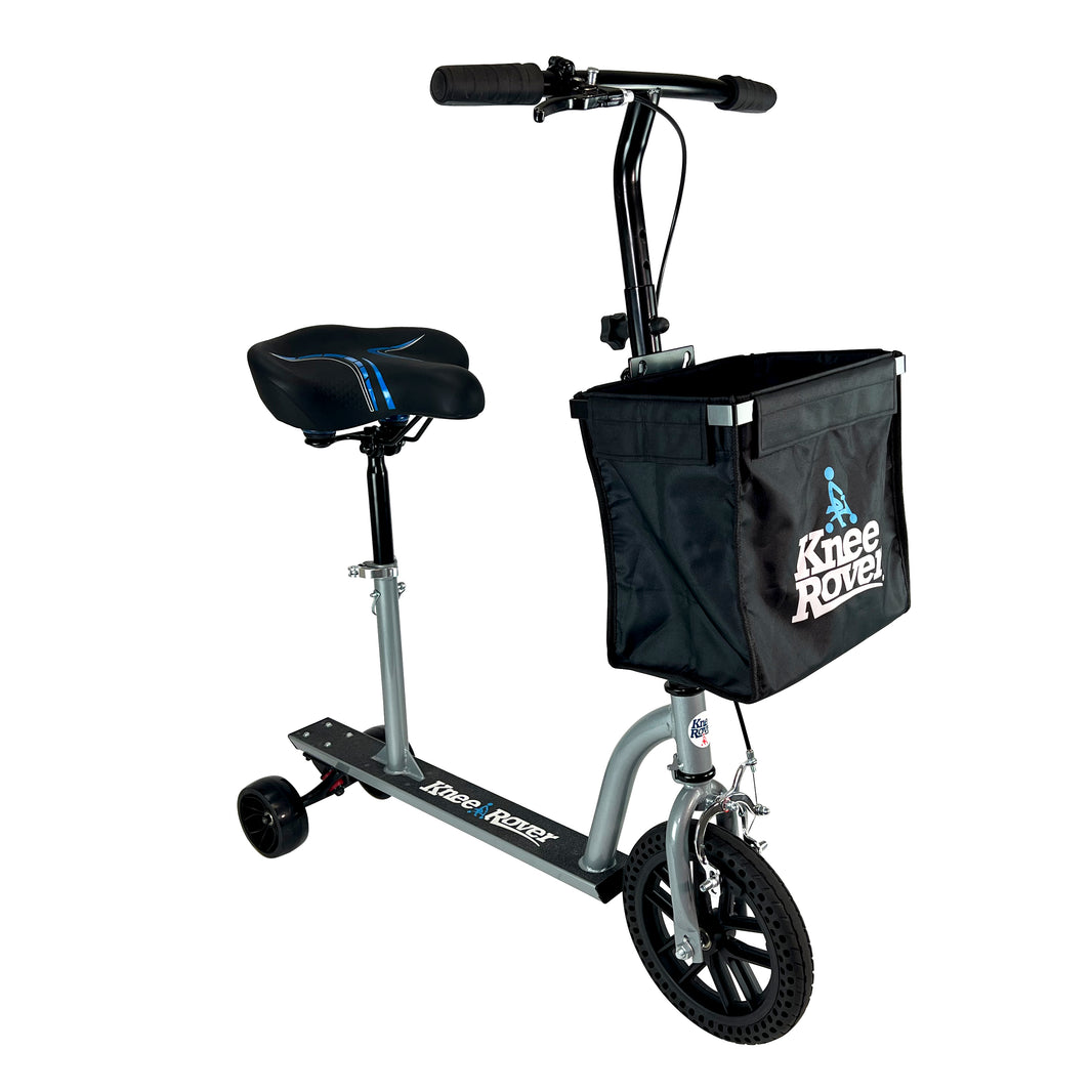 KneeRover® Walk Assist - Mobility Freedom Walking Bike in Silver