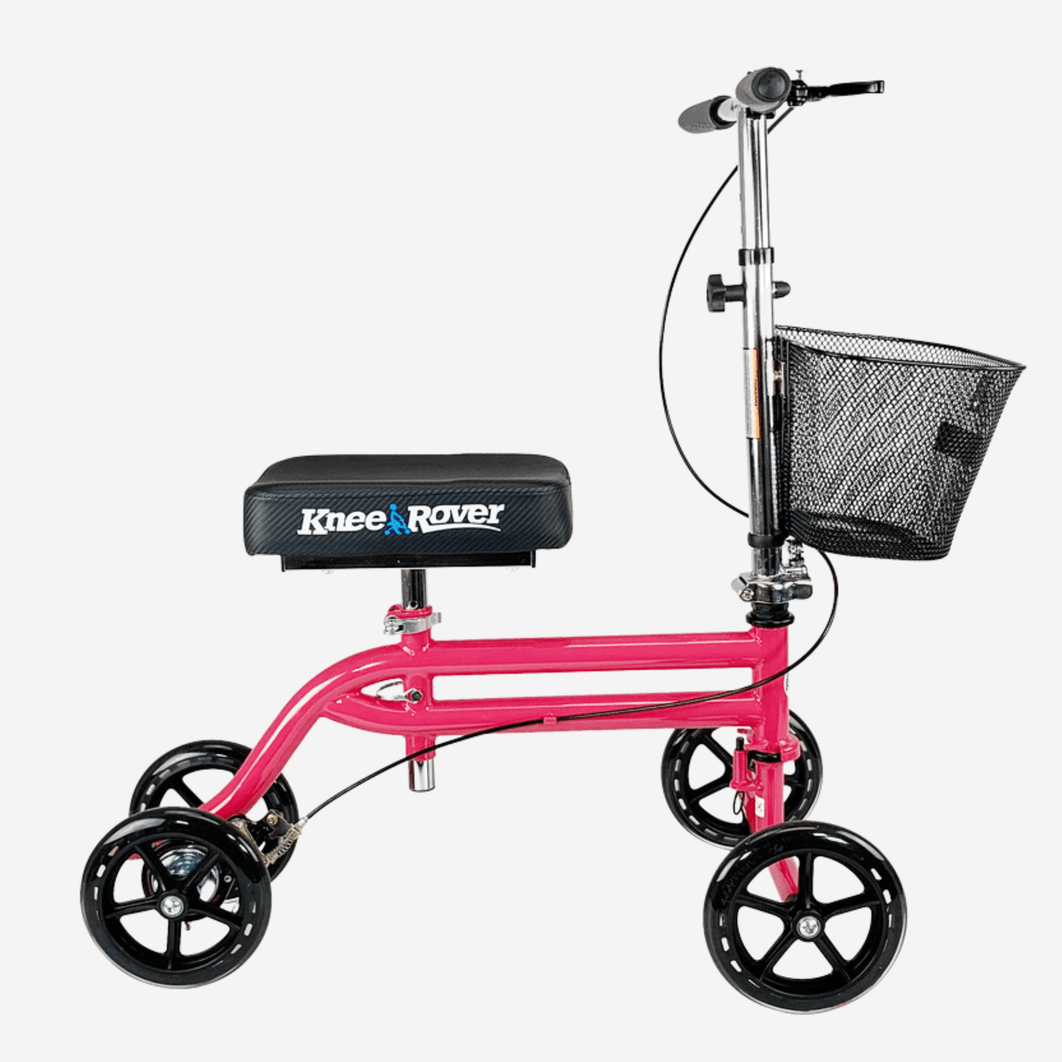 Pink Knee Scooter KneeRover Steerable Knee Walker