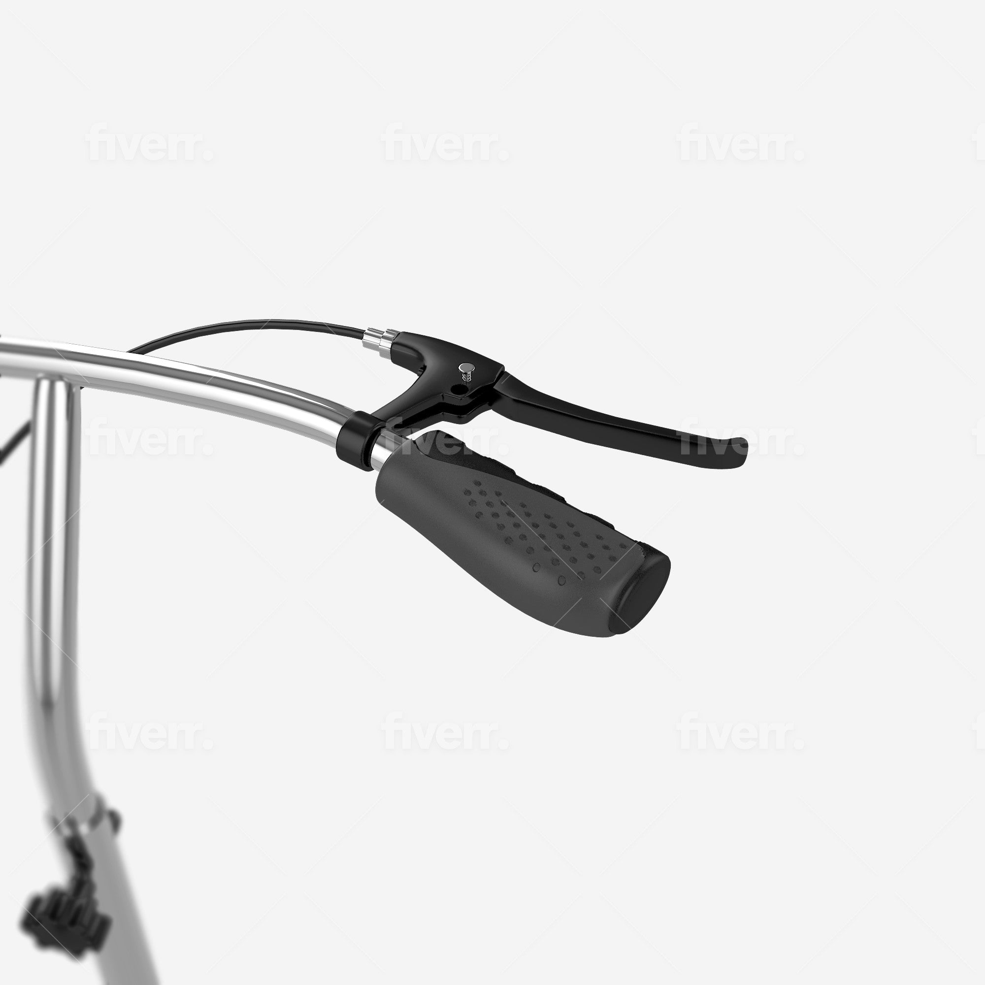 Knee Walker Brake Handle Replacement Part with Locking Parking – KneeRover