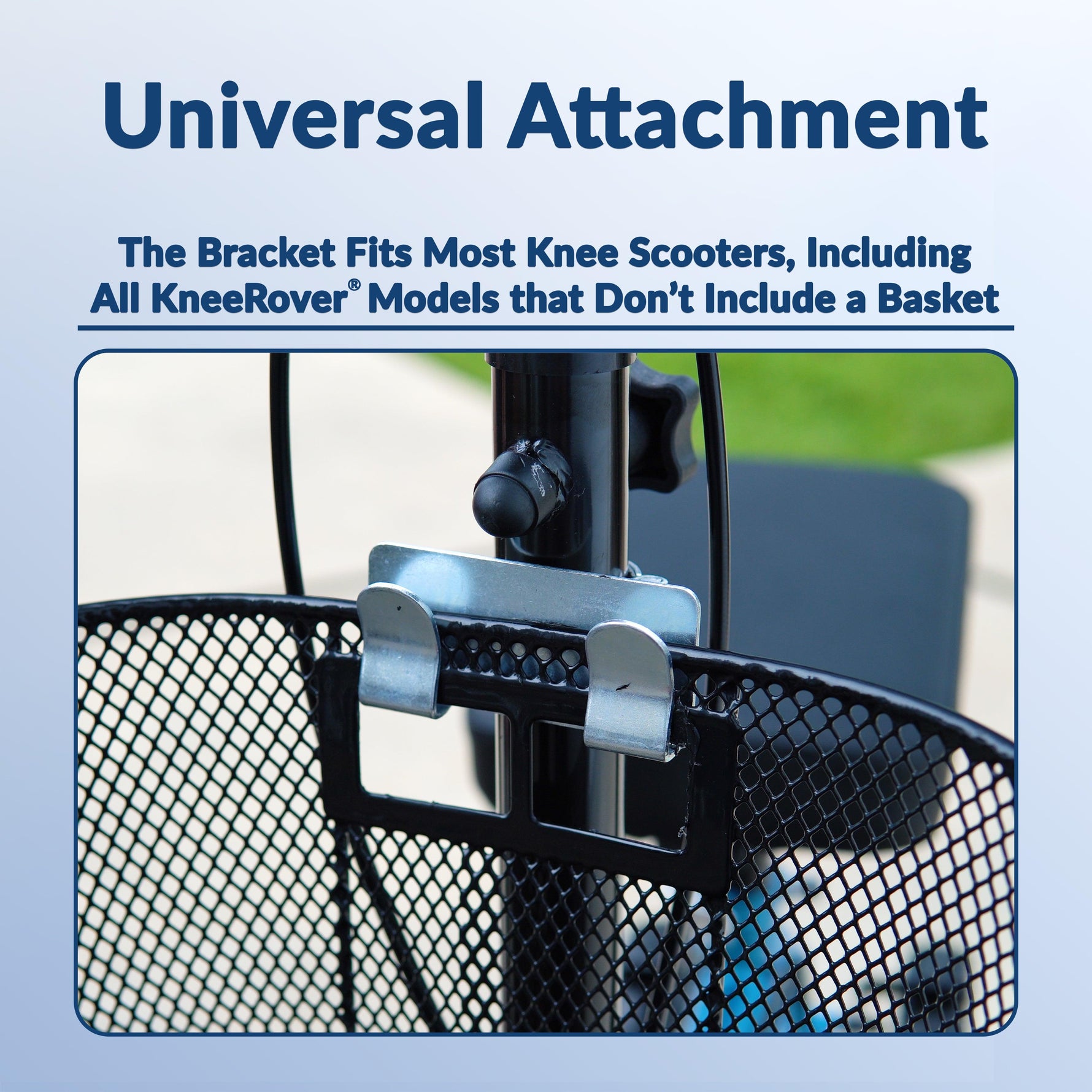 Knee Walker Basket Accessory Includes attachment bracket – KneeRover