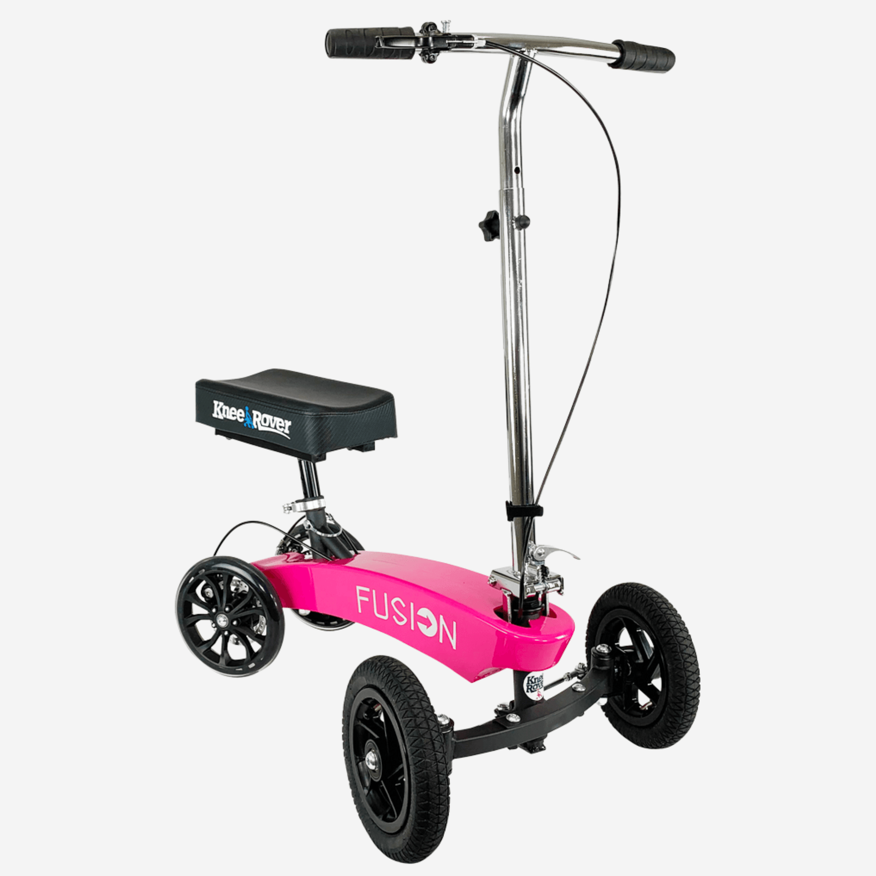 KneeRover® Hybrid Fusion Patented Knee Scooter with 4 Wheel Steering