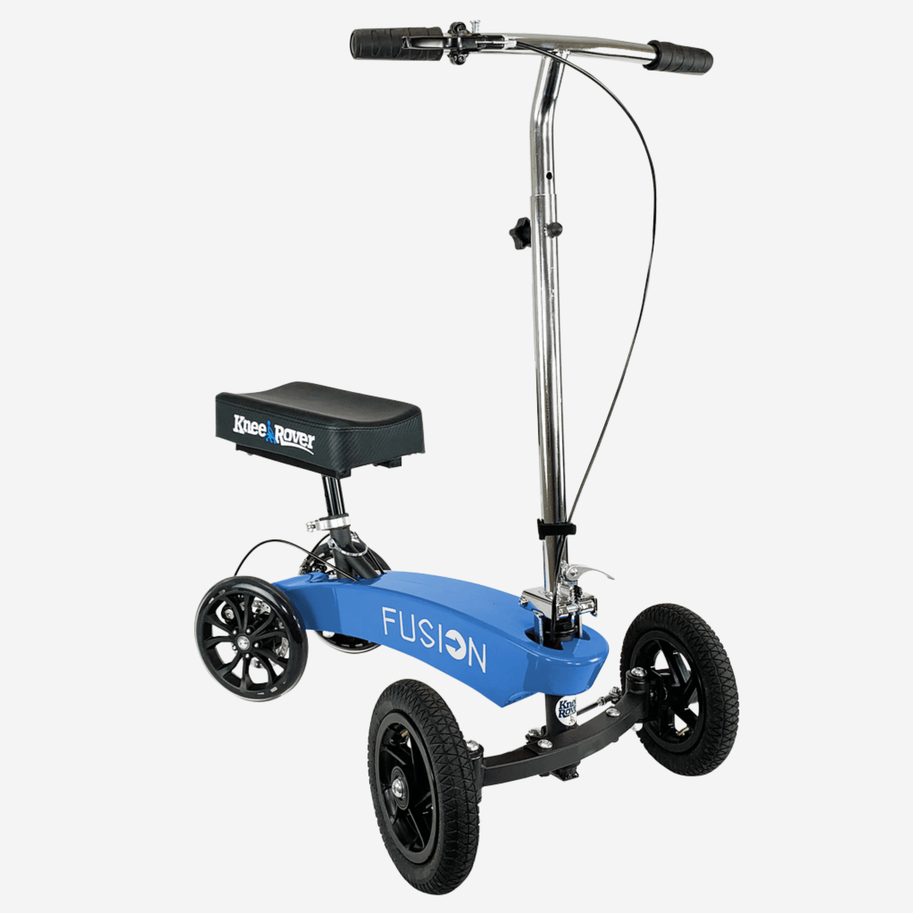 KneeRover® Hybrid Fusion Patented Knee Scooter with 4 Wheel Steering