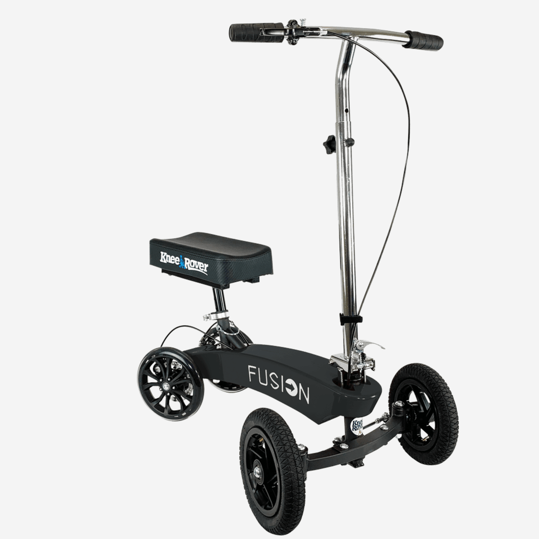 KneeRover® Hybrid Fusion Patented Knee Scooter with 4 Wheel Steering