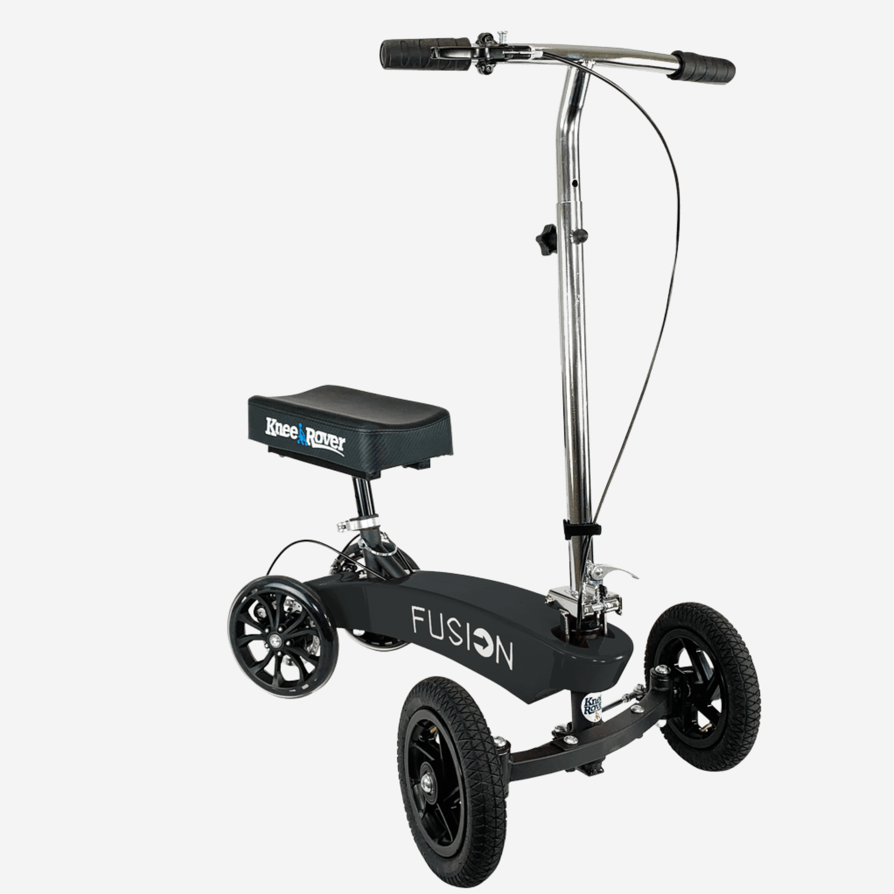 KneeRover® Hybrid Fusion Patented Knee Scooter with 4 Wheel Steering