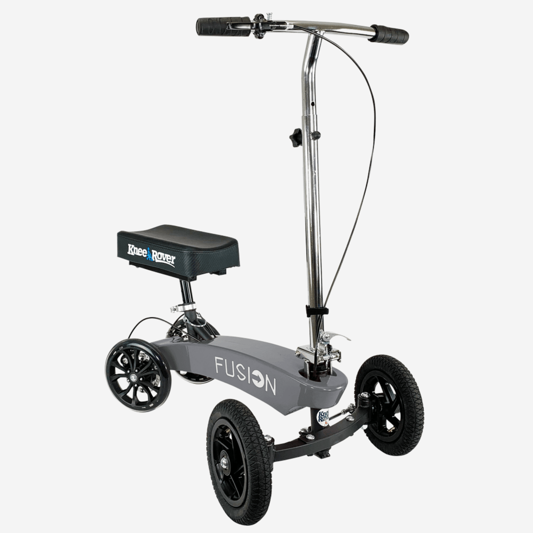 KneeRover® Hybrid Fusion Patented Knee Scooter with 4 Wheel Steering