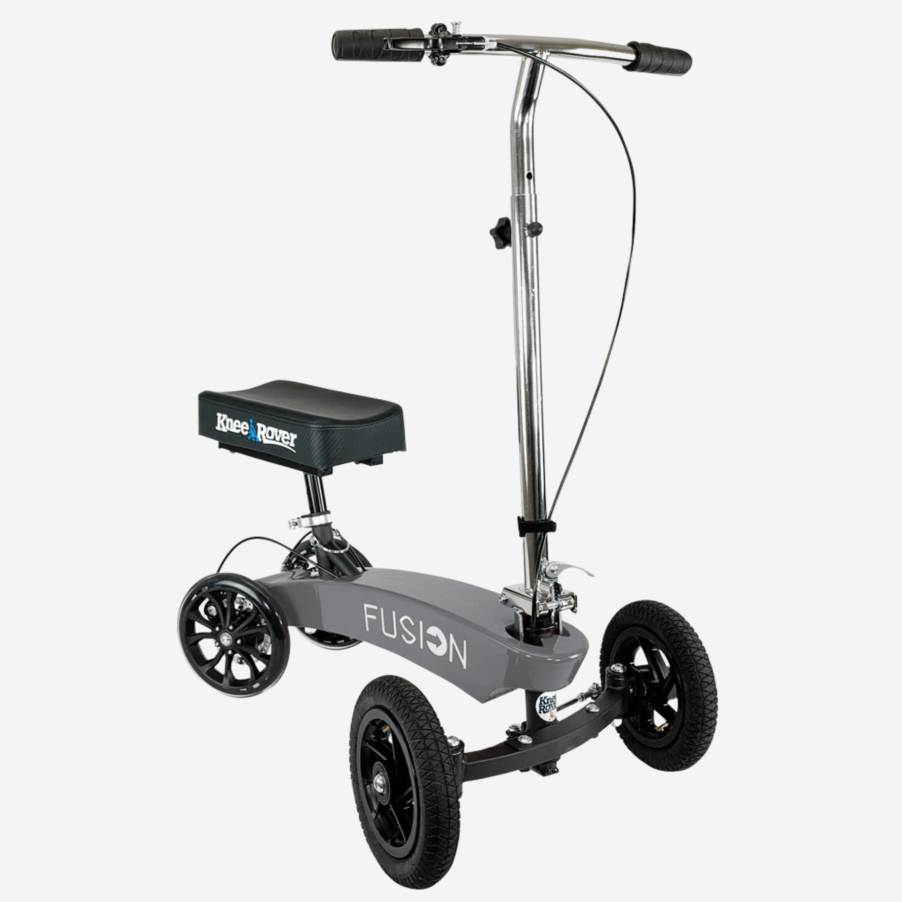 KneeRover® Hybrid Fusion Patented Knee Scooter with 4 Wheel Steering
