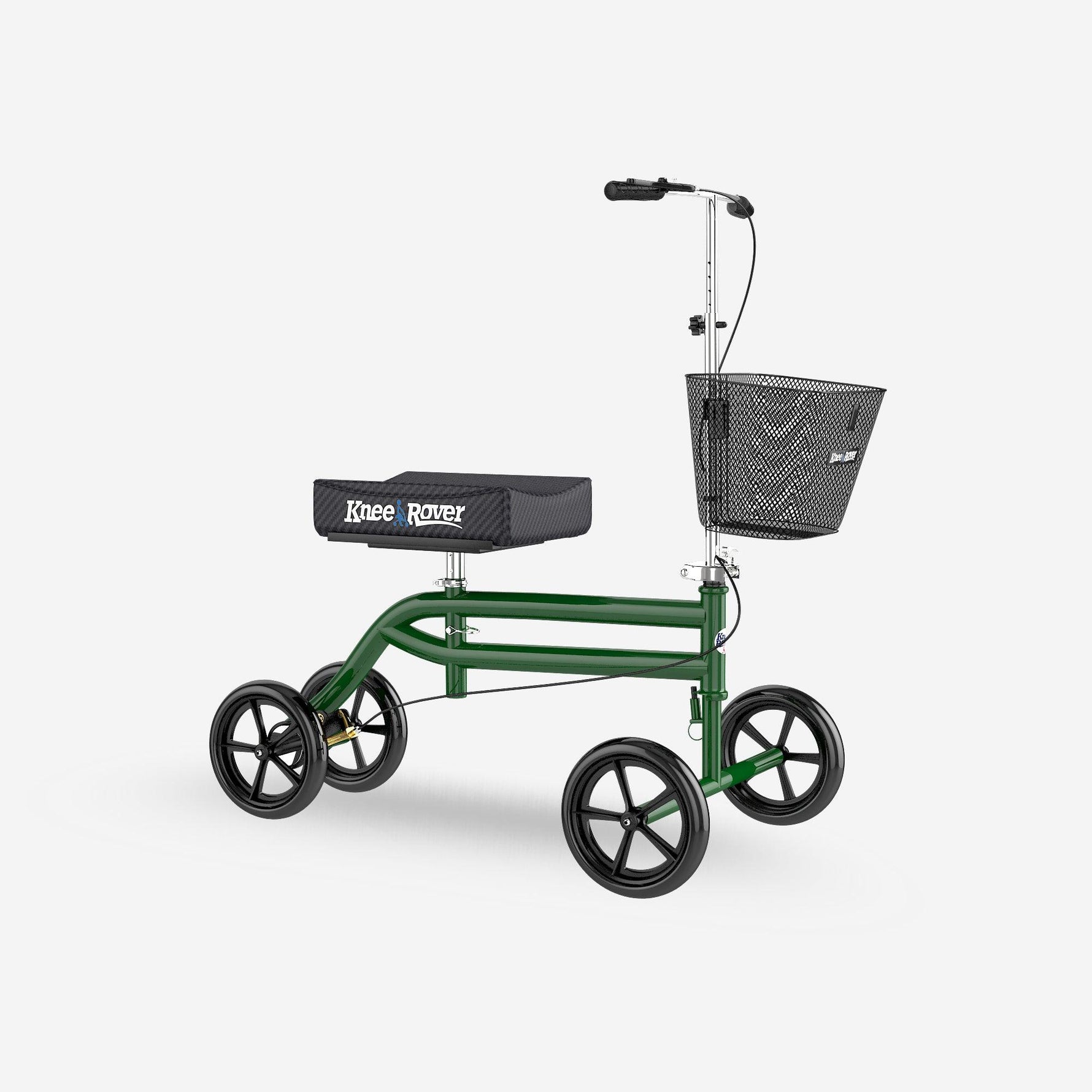 KneeRover Steerable Knee Scooter Knee Walker in Green