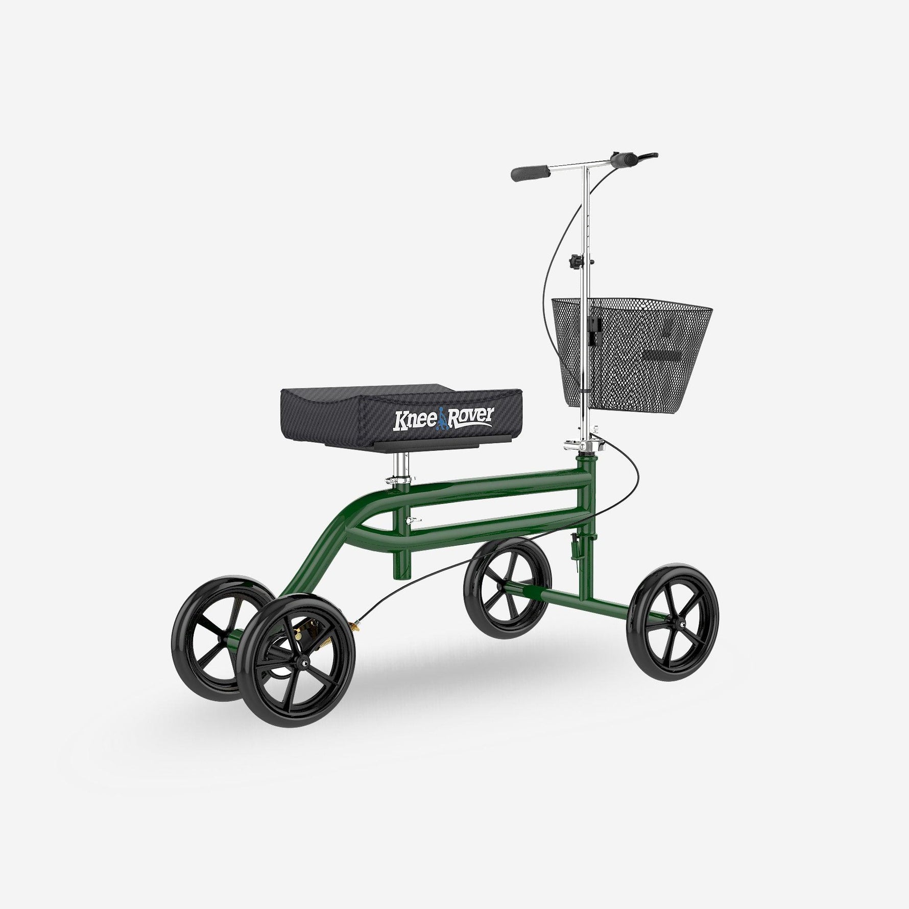 KneeRover Steerable Knee Scooter Knee Walker in Green