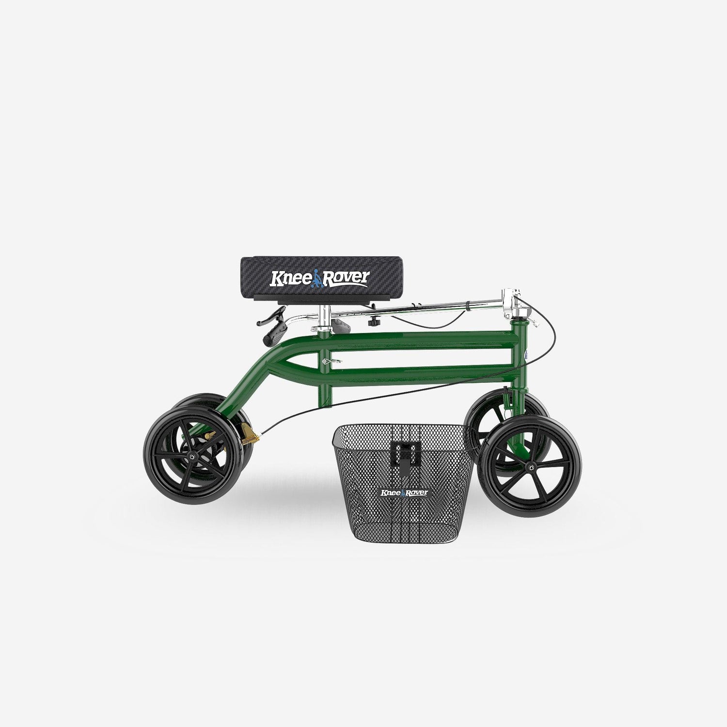 KneeRover Steerable Knee Scooter Knee Walker in Green