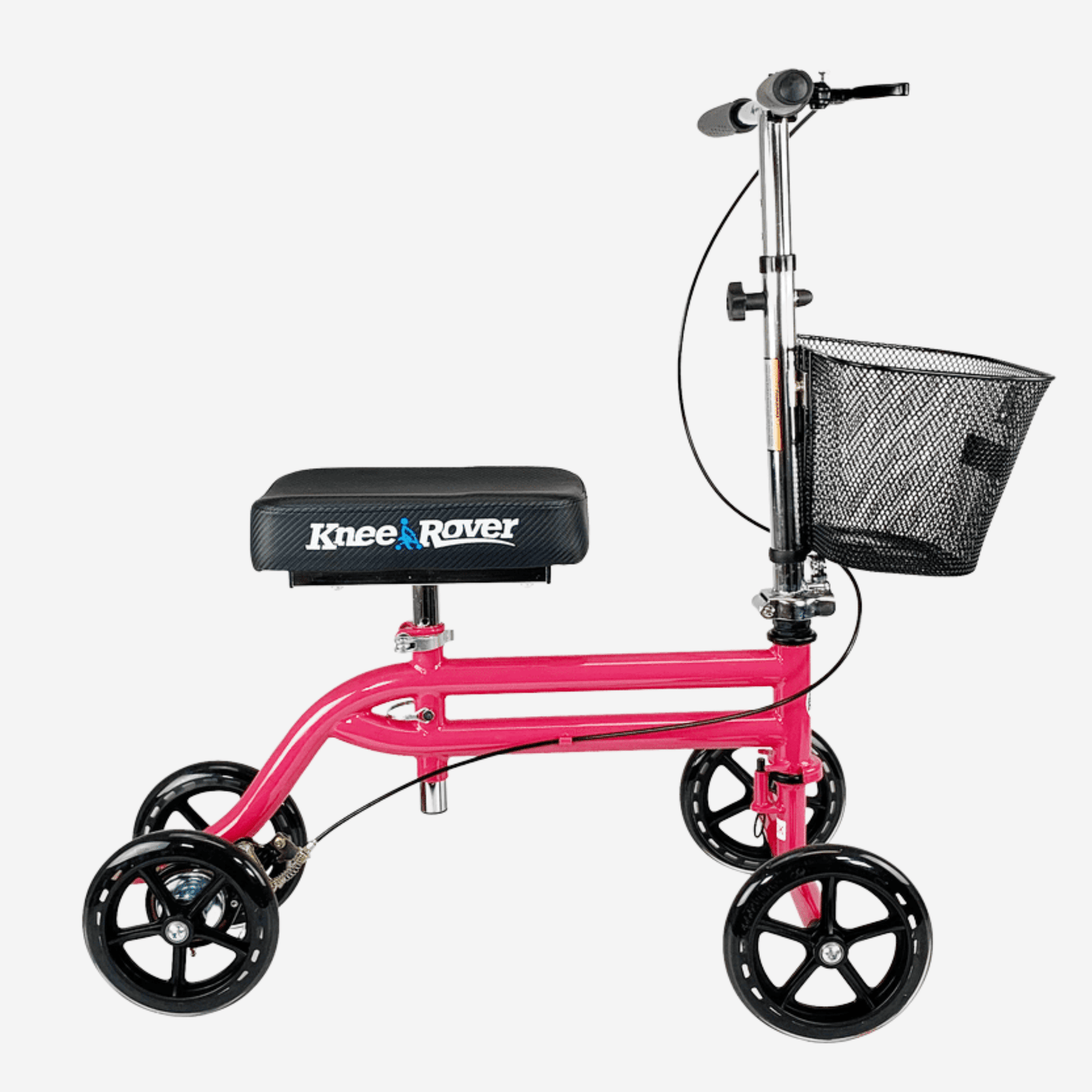 Pink Knee Scooter KneeRover Steerable Knee Walker